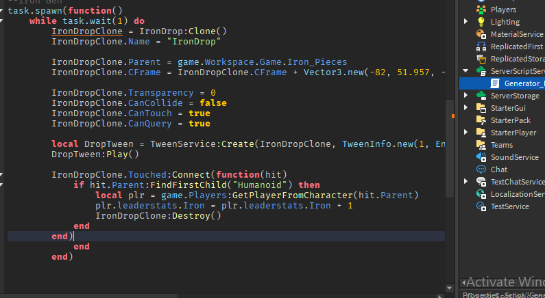Touched Not Working After Tween Scripting Support Developer