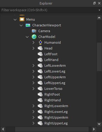 WorldModel And Character Animation In Viewport Frame Scripting