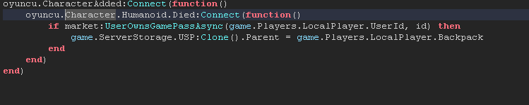 CharacterAdded Not Working Scripting Support Developer Forum Roblox