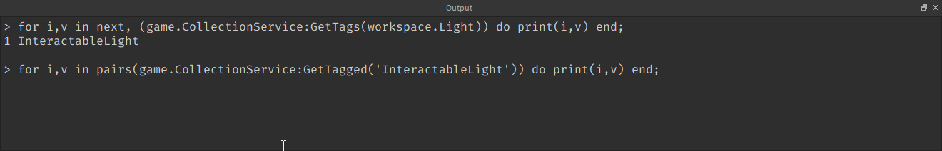 CollectionService GetTagged Not Working Scripting Support