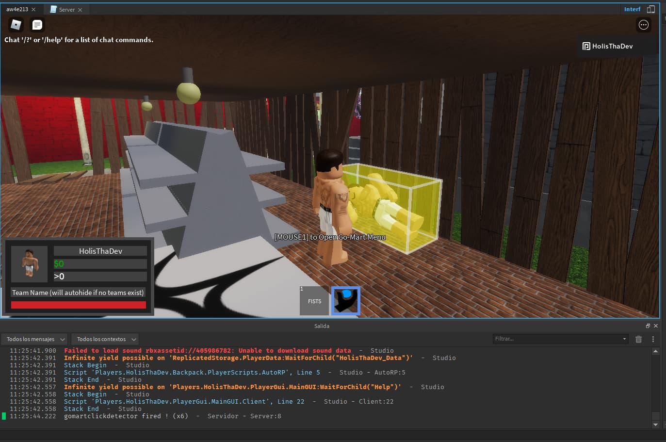 Help With Error On Script Scripting Support Developer Forum Roblox