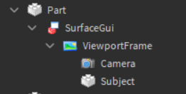 ViewportFrames Do Not Render Within SurfaceGuis If Descended From The