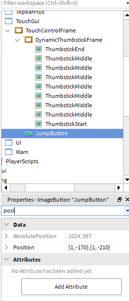 Is It Possible To Change The Position Of The Mobile Jump Button