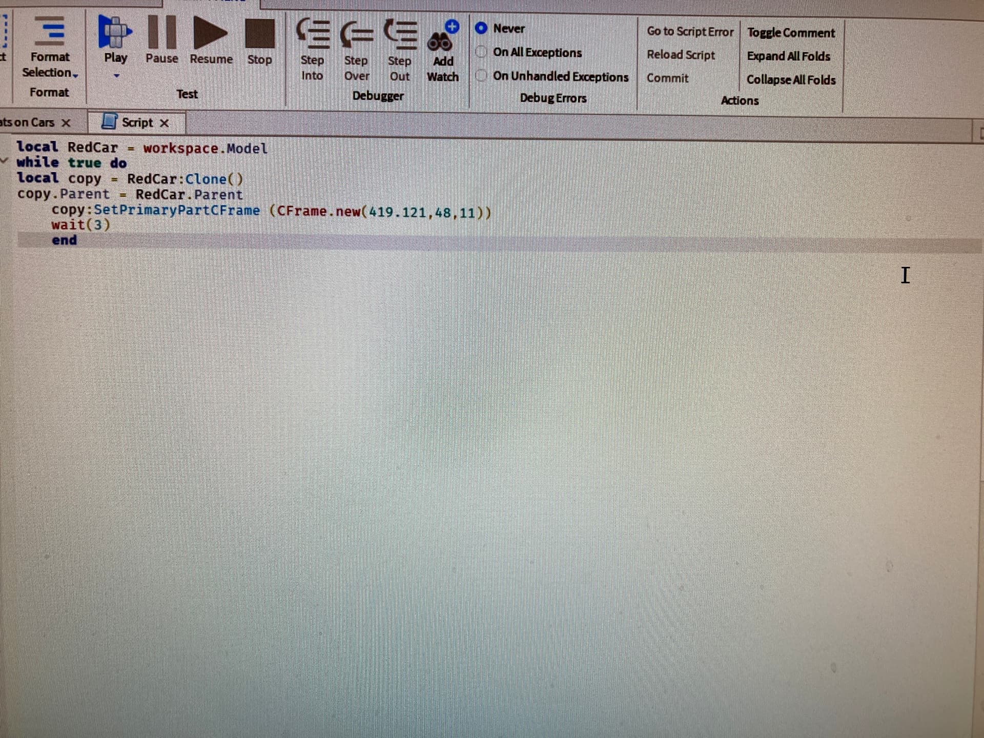 How Do I Make A Model Constantly Spawn At A Certain Point Scripting Support Developer Forum