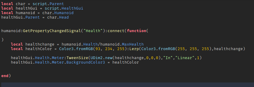 Health Bar Not Working Properly Scripting Support Developer Forum