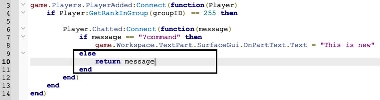 Change Part Surfacegui Text With Custom Command Community Tutorials Developer Forum Roblox
