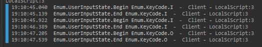 Enum KeyCode O Not Recognized By ContextActionService Engine Bugs