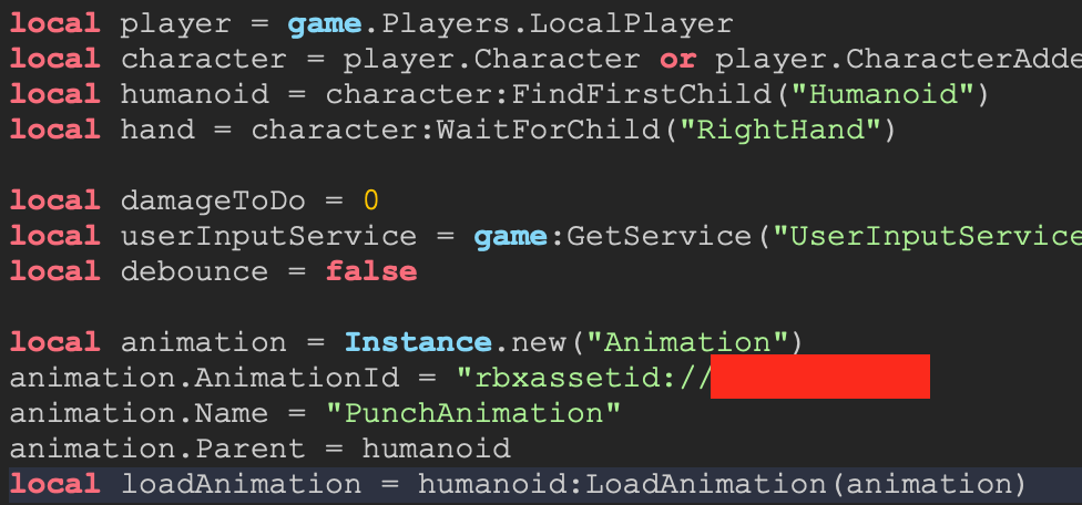 Attempt To Index Nil With LoadAnimation Scripting Support