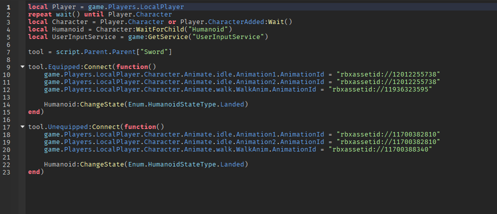 Tool Disappears After A Few Seconds When Equiped Scripting Support