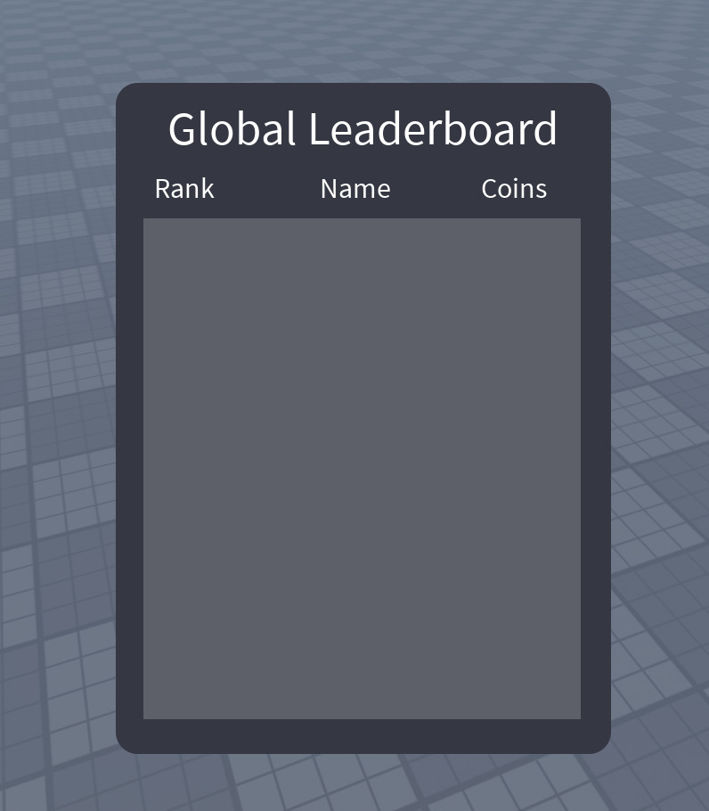 Creating Global Leaderboards With GUI Community Tutorials Developer Forum Roblox