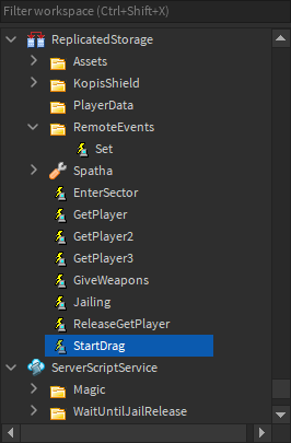 OnServerEvent Not Being Fired Scripting Support Developer Forum