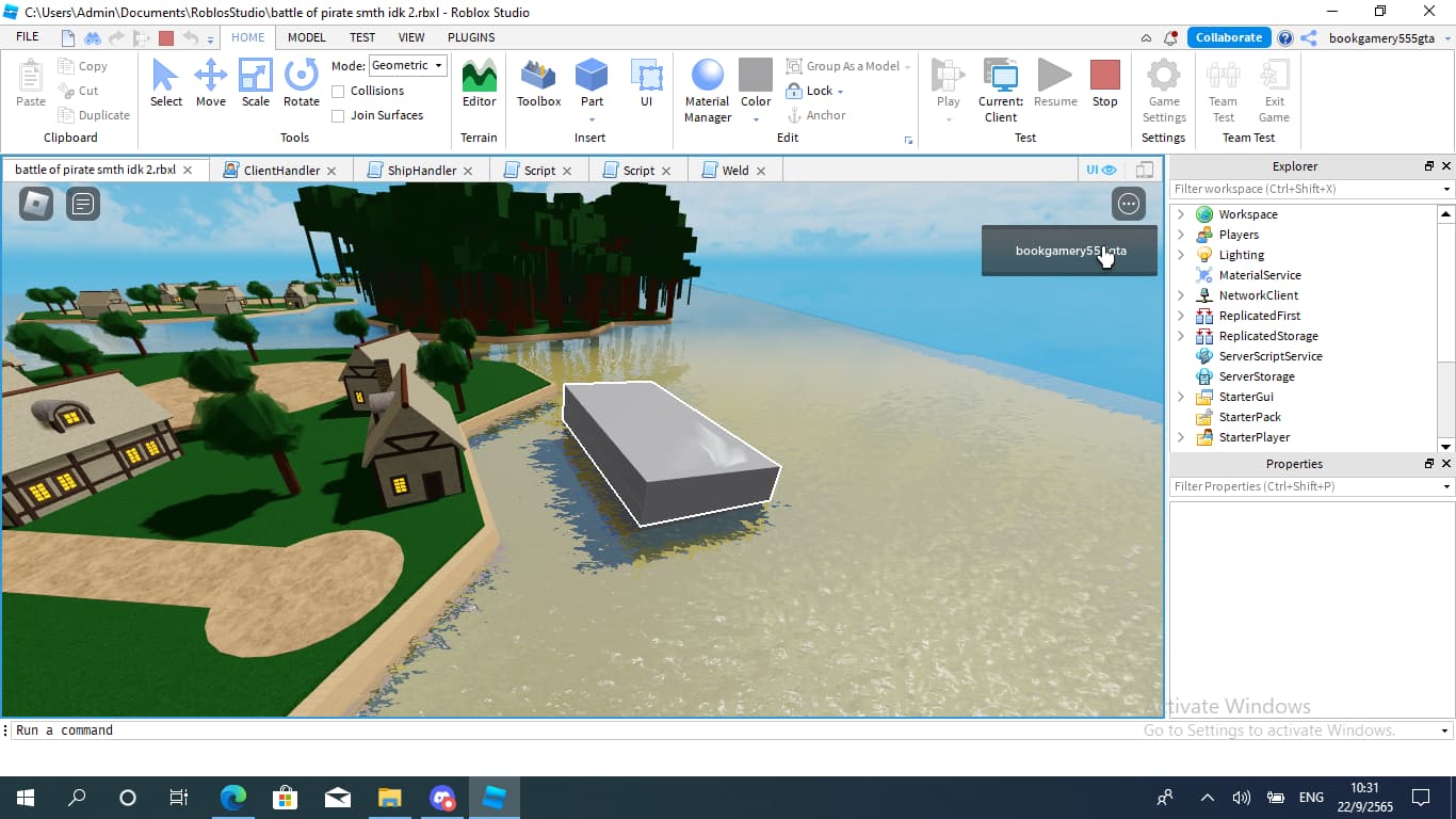 Balacing A Boat With New Roblox Constraints Scripting Support
