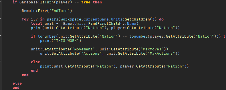 If Statement Not Running Scripting Support Developer Forum Roblox