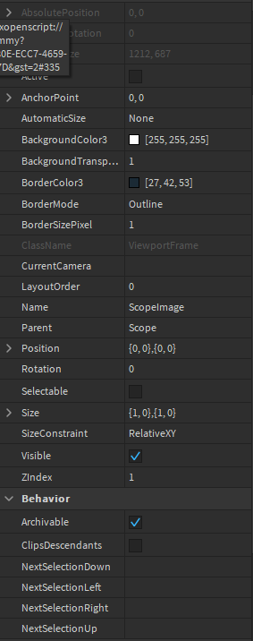 Something Weird Is Happening To My Viewportframe Scripting Support