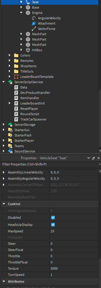 Vehicles Velocity Doesn T Change With Rotation Scripting Support