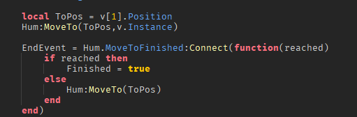 NPC Are Not Moving Correctly Scripting Support Developer Forum Roblox