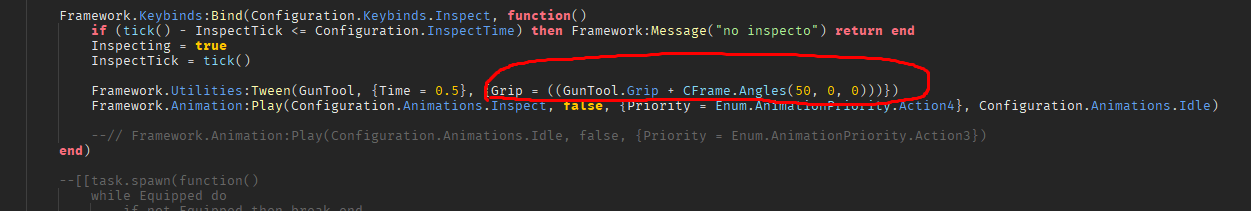 How Do I Changes The Angles Of A Cframe Scripting Support