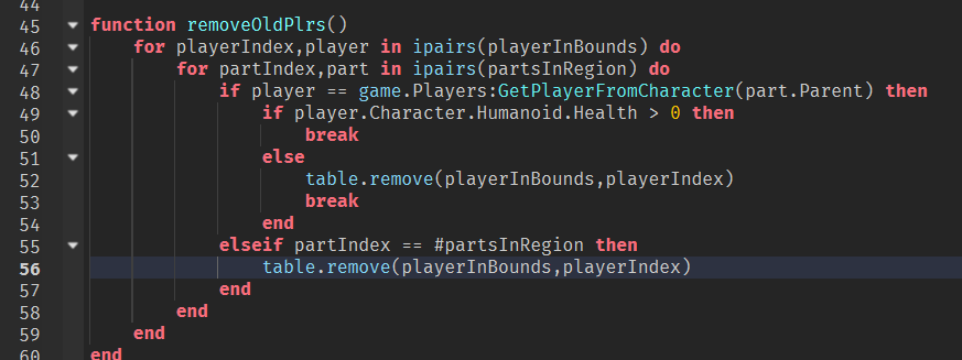 Removing A Player From Table When Leaving Region3 Scripting Support