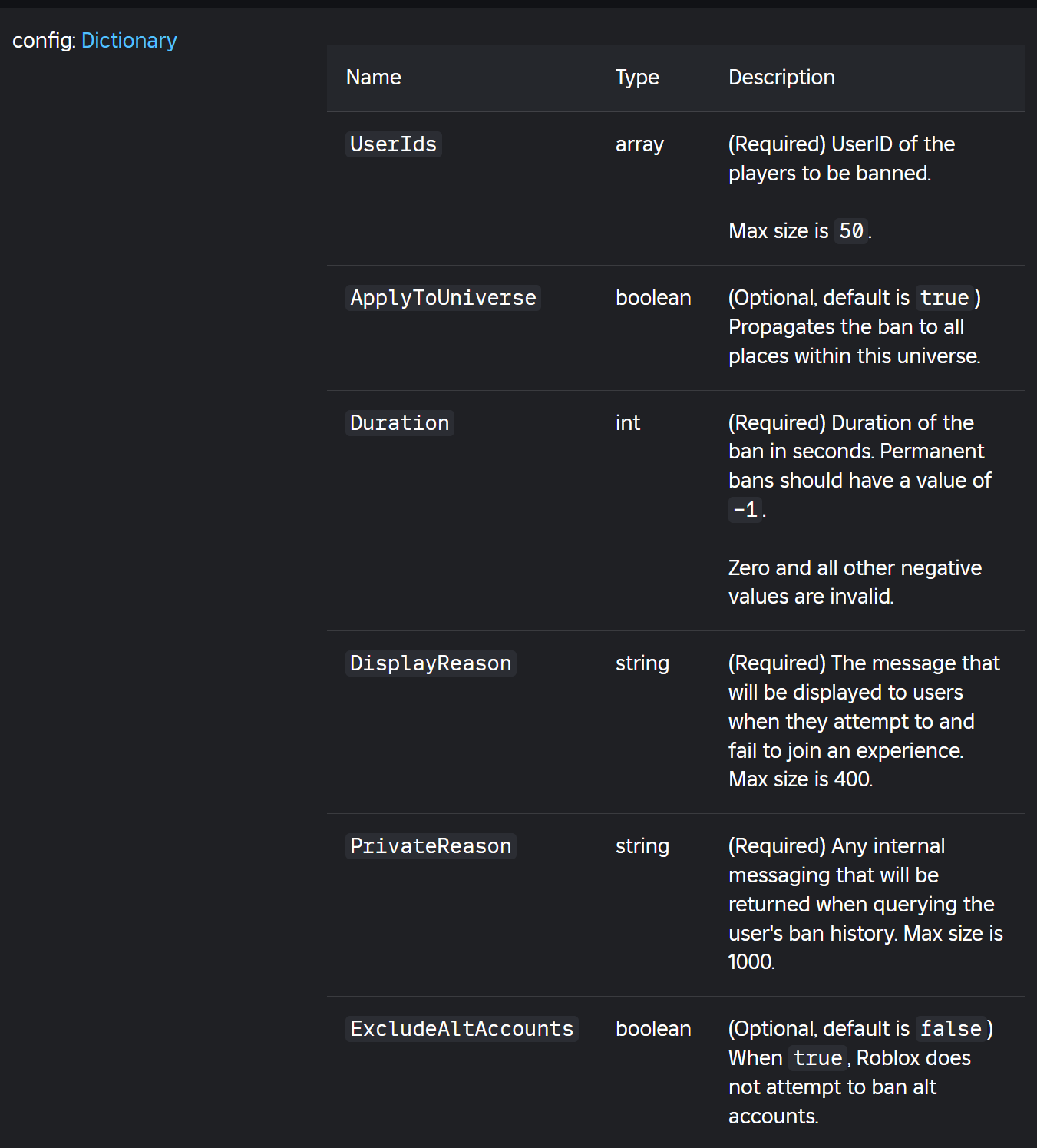 BanAsync Not Working Scripting Support Developer Forum Roblox