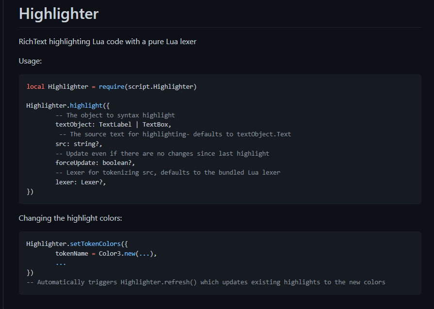 Coloured Lua Is It Possible Scripting Support Developer Forum