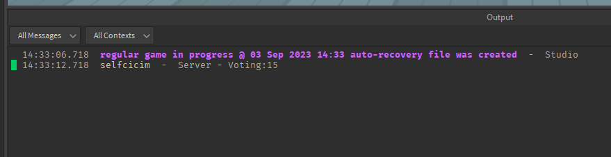 Why Is My Remote Event Callback Stating My Name In The Output And Not