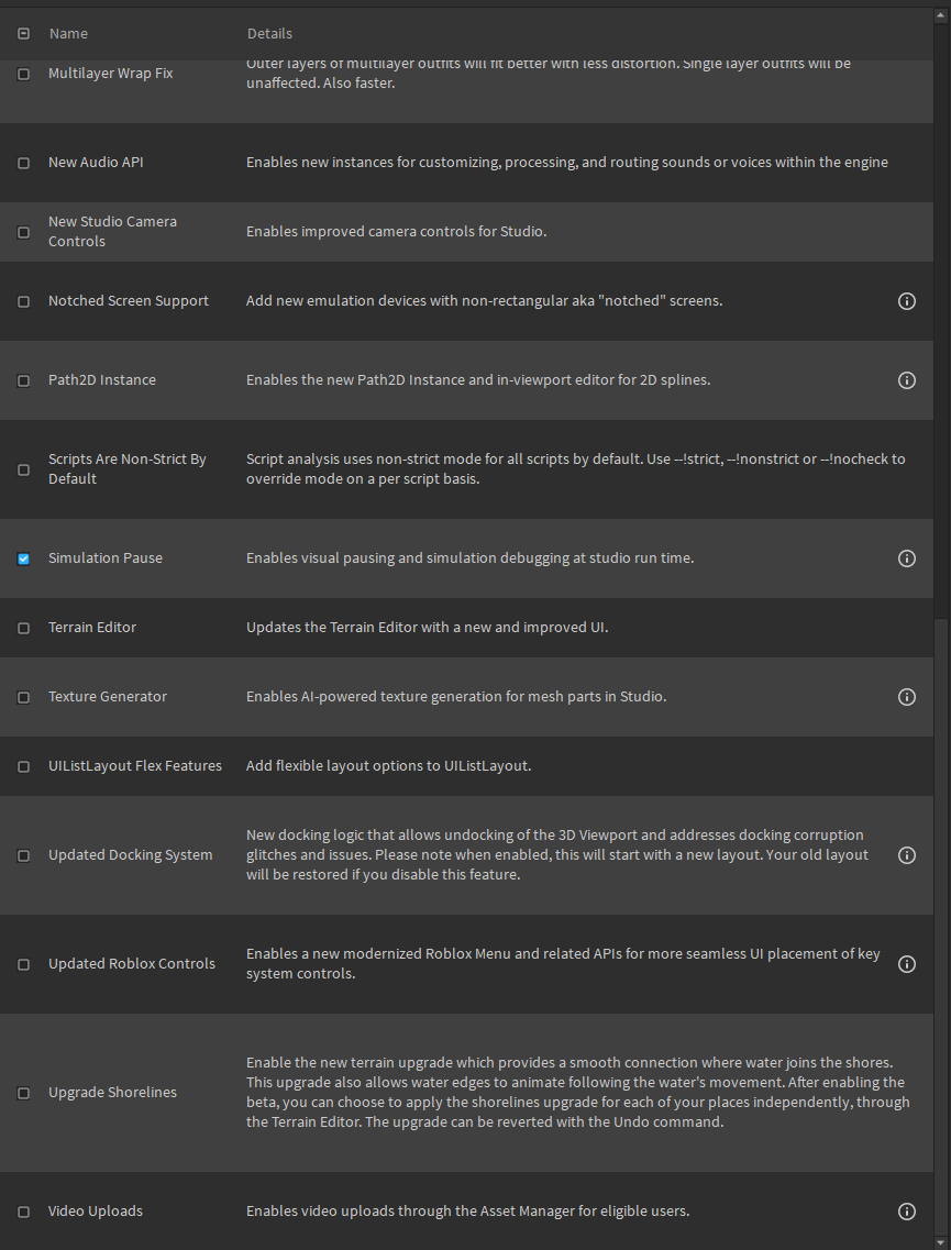 UI Element Selection Bug Studio Bugs Developer Forum Roblox