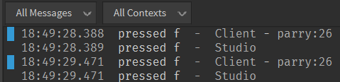 Userinputservice Inputbegan Is Firing Twice Scripting Support