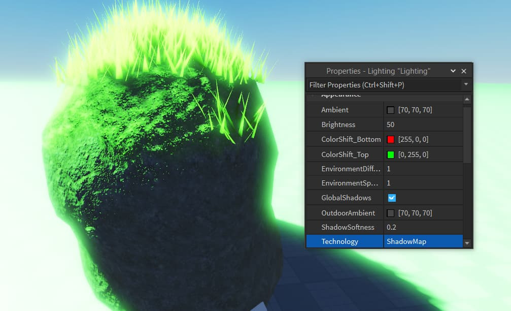 Lighting ColorShift Bottom Non Functional On High Graphics Level