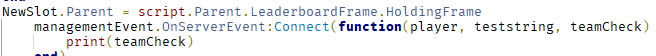 Why Isn T My Remote Event Firing Scripting Support Developer Forum