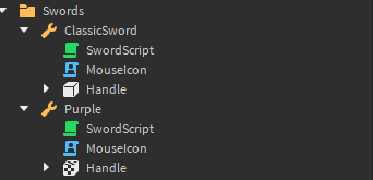 Incorrect Sword Orientation When Cloning From ReplicatedStorage