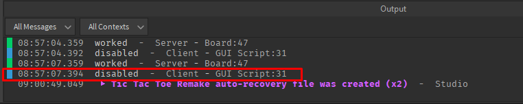 ScreenGui Doesn T Seem To Go Away When I Set Enabled False