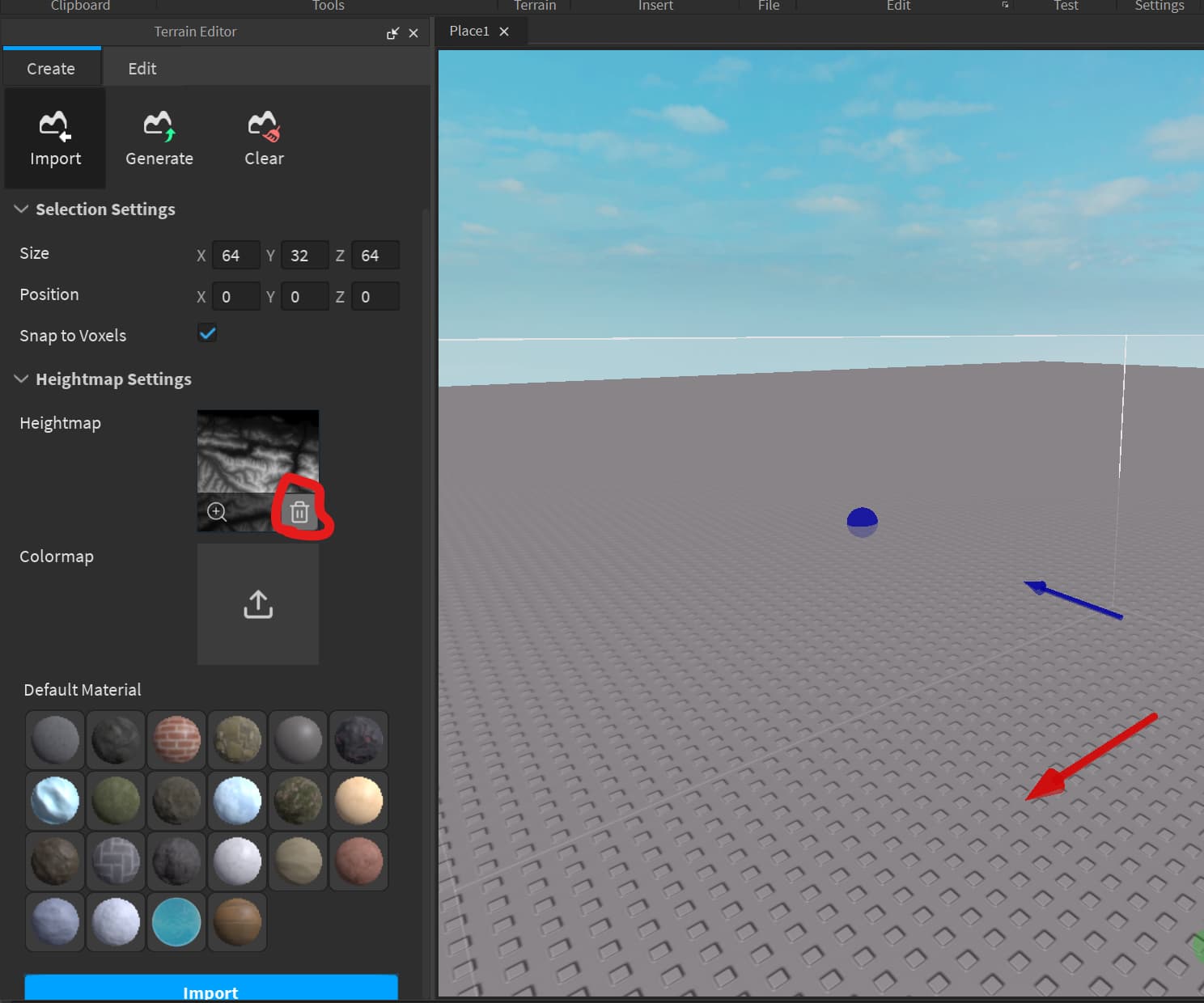 Heightmap Terrain Help Possible Bug Education Support Developer
