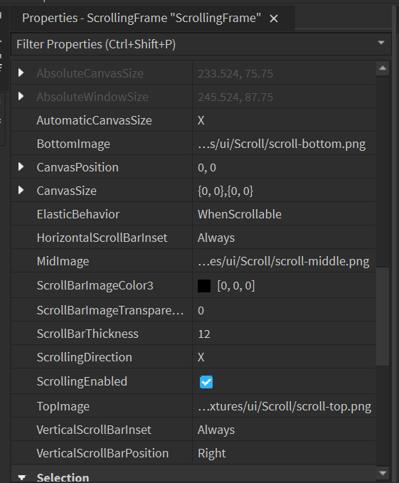 How To Make Your Own Auto Scale Scrolling Frame Scripting Support