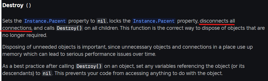 Does Luau Have Functioning Garbage Collection Scripting Support