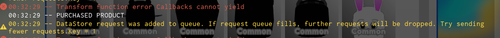 Error With Processreceipt Causes Duplication Glitch Scripting Support