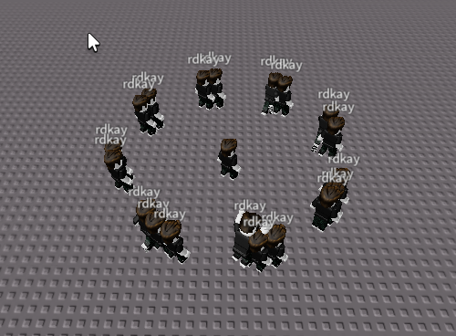 How To Make Npc S Fill Gaps In A Circle Scripting Support