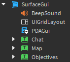 SurfaceGUI In A Tool Isn T Working Why Scripting Support