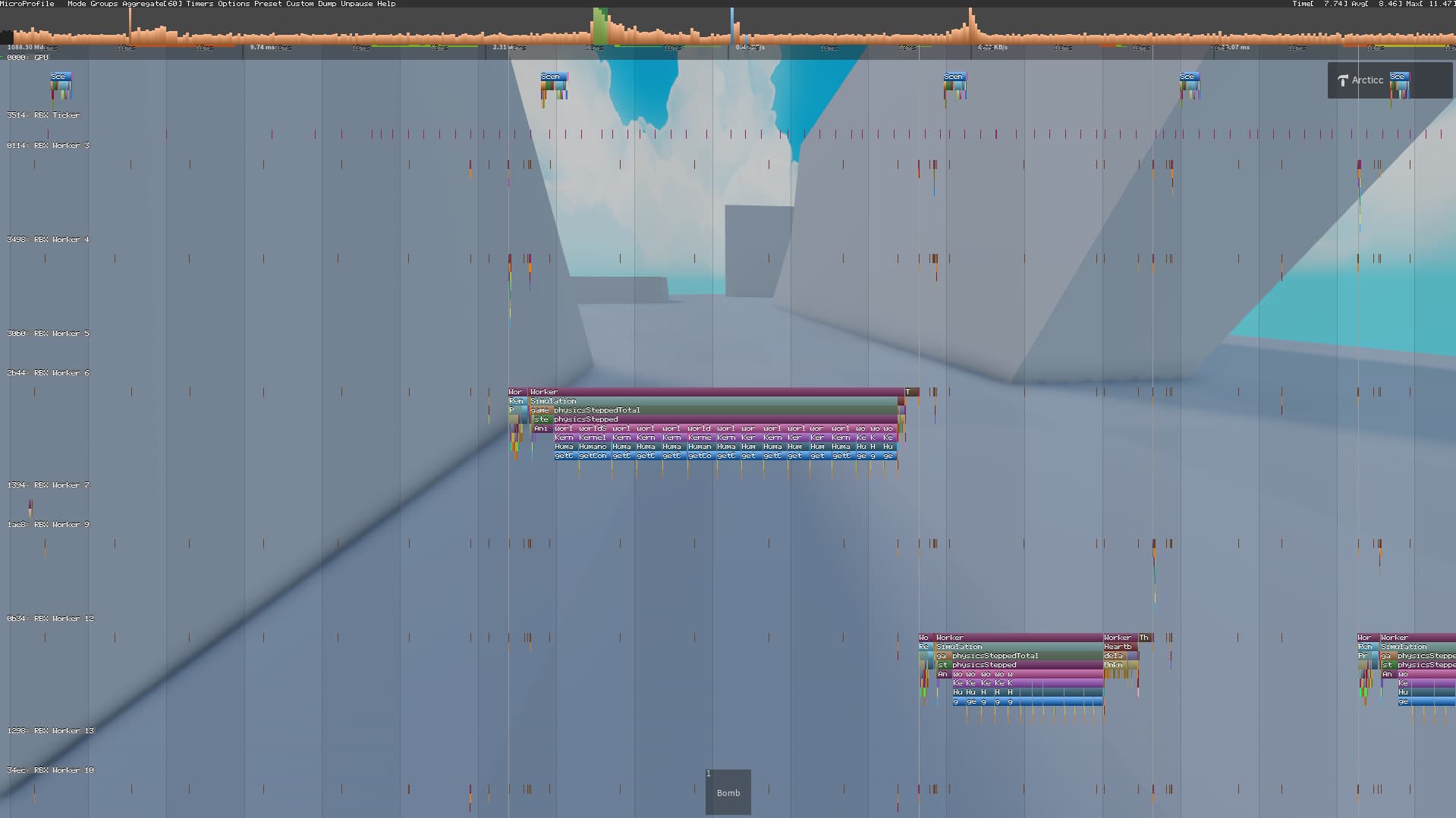 Laggy Spring Calculation In A Render Bind Step Scripting Support