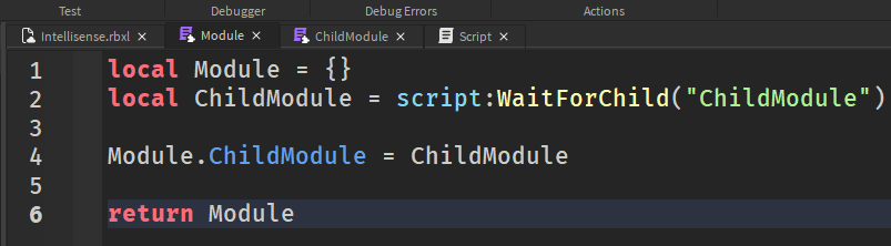 No Intellisense Autocomplete For A Required Module That Is Stored As A