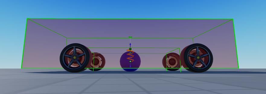 Spring Constraint Compressing By Itself After Reaching Certain Speed