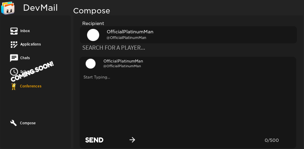 Devlog Help 3 Beginning Emailing System Scripting Support