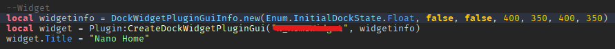 DockWidget Not Respecting Default Or Min Float Size Scripting Support