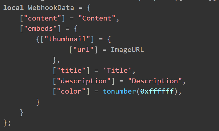 How To Fix My Webhook Scripting Support Developer Forum Roblox