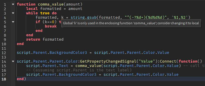 How Do I Make Number Have Commas Each 3 Number Scripting Support