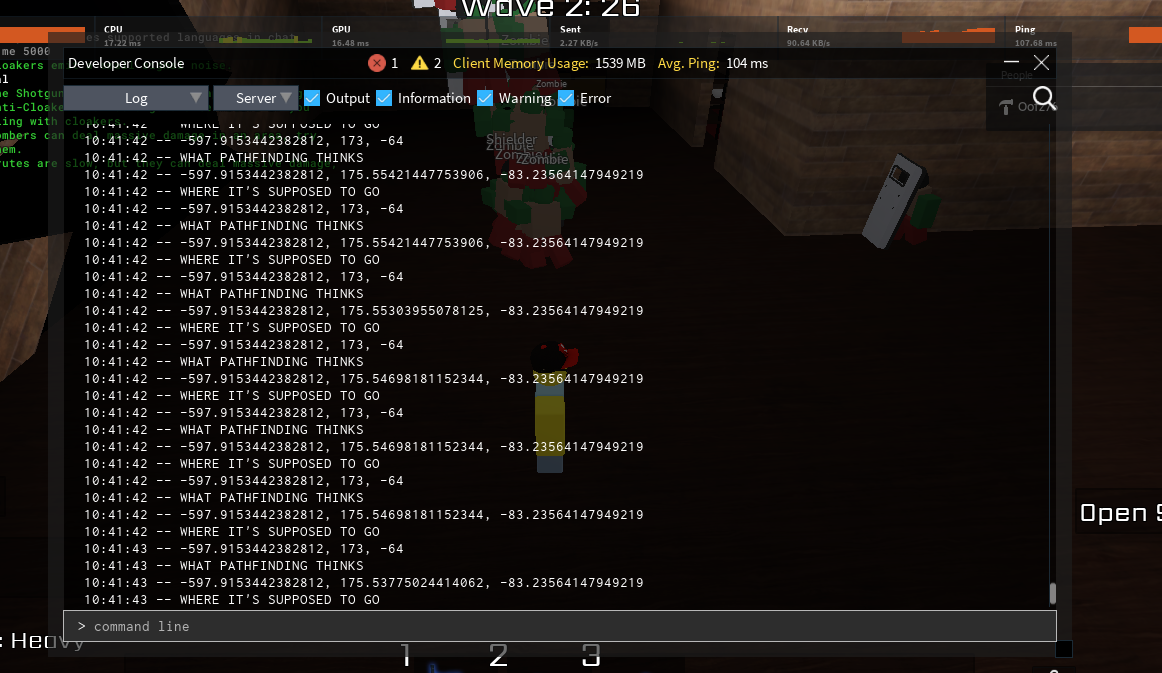 Pathfinding Has Been Very Buggy On My Game Scripting Support