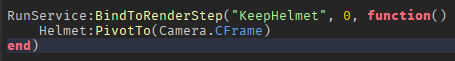 Setting Part S Cframe To Camera S Cframe Every Frame Lags The Part