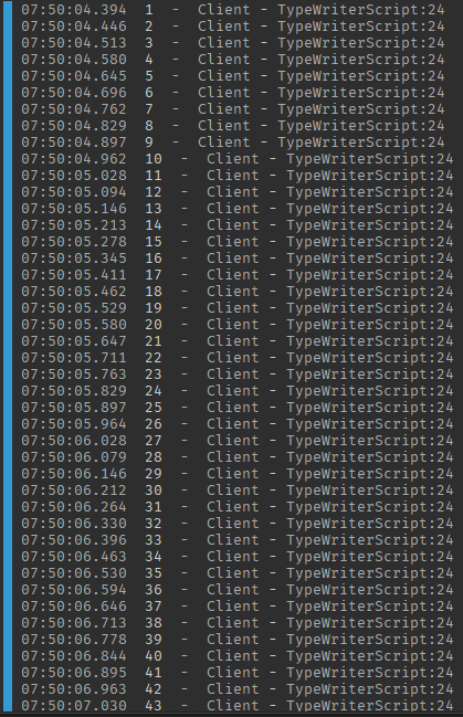 Trying To Make Typewriter Effect But Typewriter Sound Seems To Play Twice Scripting Support