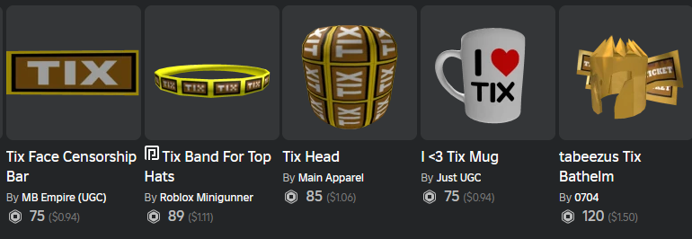 Is TIX Public Domain Platform Usage Support Developer Forum Roblox