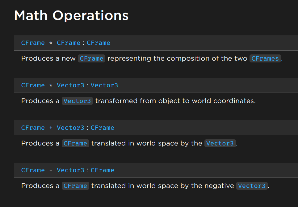 I Want To Ask About ToWorldSpace And ToObjectSpace Scripting Support