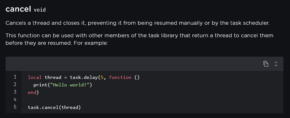Cancel A Wait Function If Something Happens Scripting Support